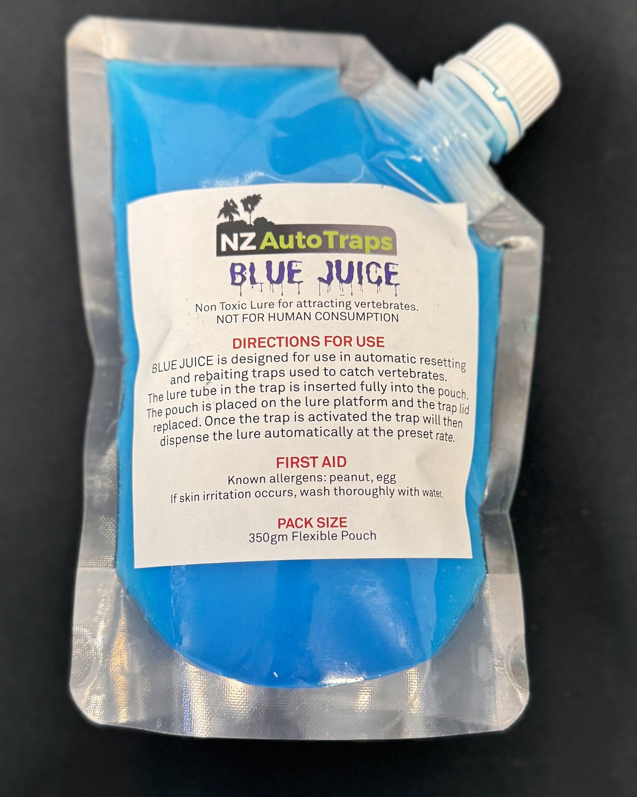 Blue Juice 350g Pouch – NZ AutoTraps